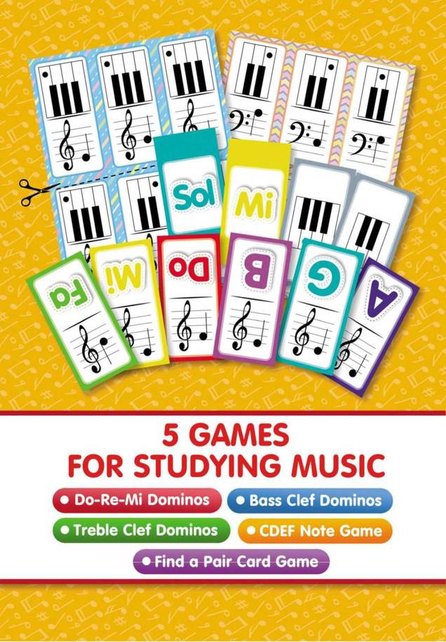 5 Games for Studying Music [Leanpub PDF/iPad/Kindle]