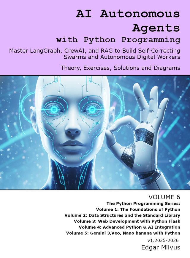AI Autonomous Agents with Python… [Leanpub PDF/iPad/Kindle]