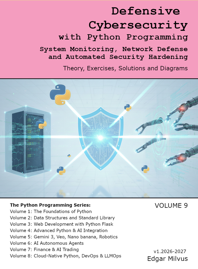 Defensive Cybersecurity with Python… [Leanpub PDF/iPad/Kindle]