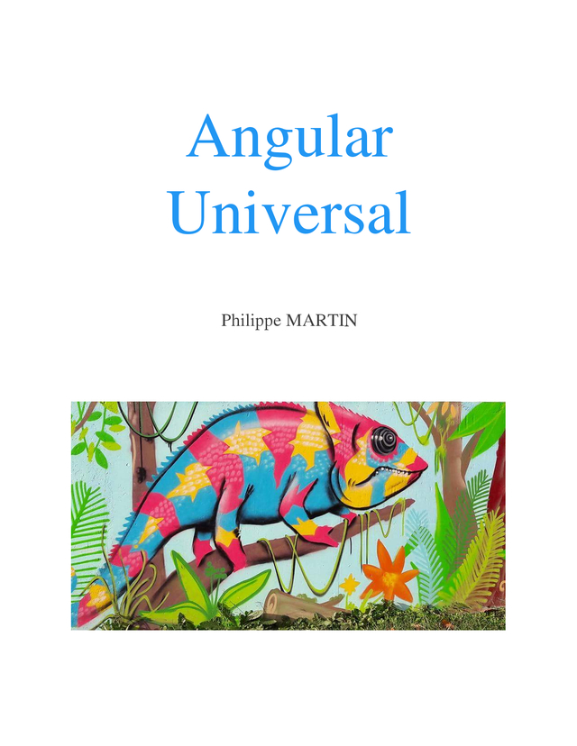 Angular Universal by Philippe MARTIN [Leanpub PDF/iPad/Kindle]