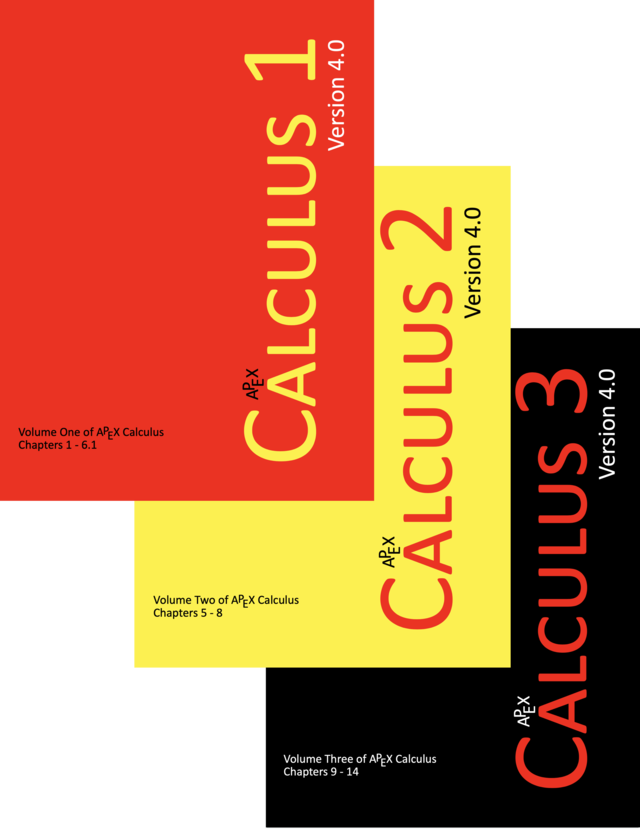 APEX Calculus by OpenIntro et al. [Leanpub PDF/iPad/Kindle]