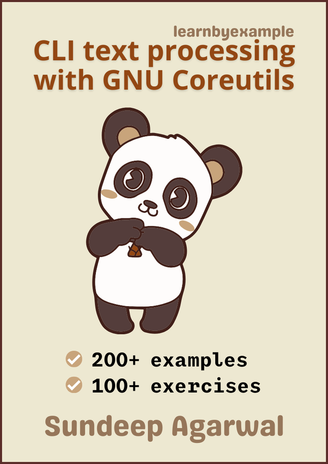 CLI text processing with… by Sundeep Agarwal [PDF/iPad/Kindle]