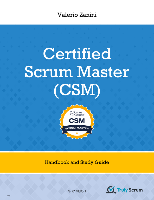 CSM Certified Scrum Master… by Valerio Zanini [PDF/iPad/Kindle]