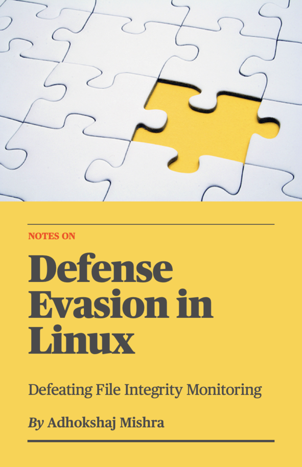 Defense Evasion In… by Adhokshaj Mishra [Leanpub PDF/iPad/Kindle]