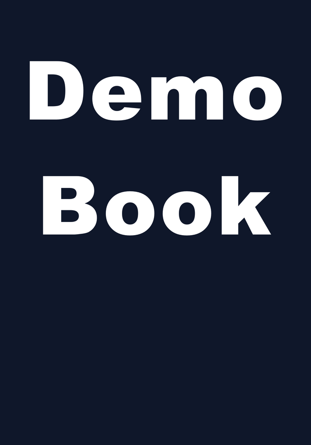 Demo Book by Len Epp [Leanpub PDF/iPad/Kindle]
