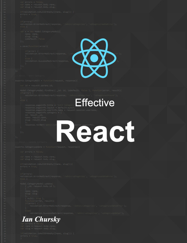 Effective React [Leanpub PDF/iPad/Kindle]