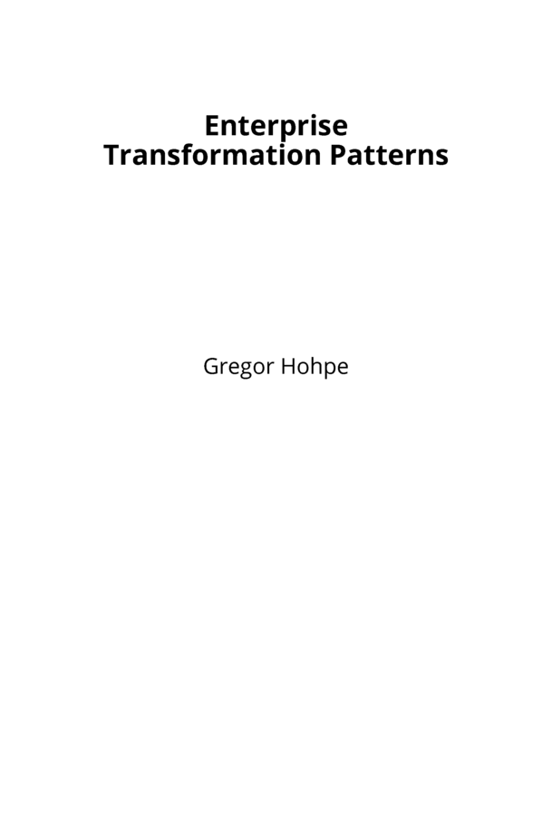 Enterprise… by Gregor Hohpe et al. [PDF/iPad/Kindle]