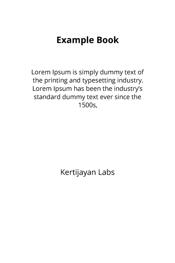 Example Book oleh Kertijayan Labs [Leanpub PDF/iPad/Kindle]