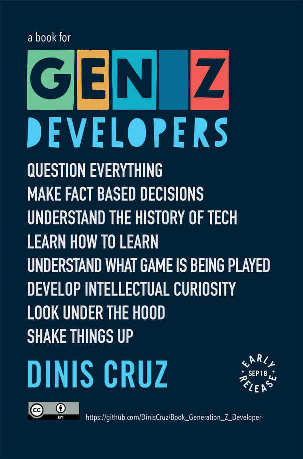 Generation Z Developers by Dinis Cruz [Leanpub PDF/iPad/Kindle]