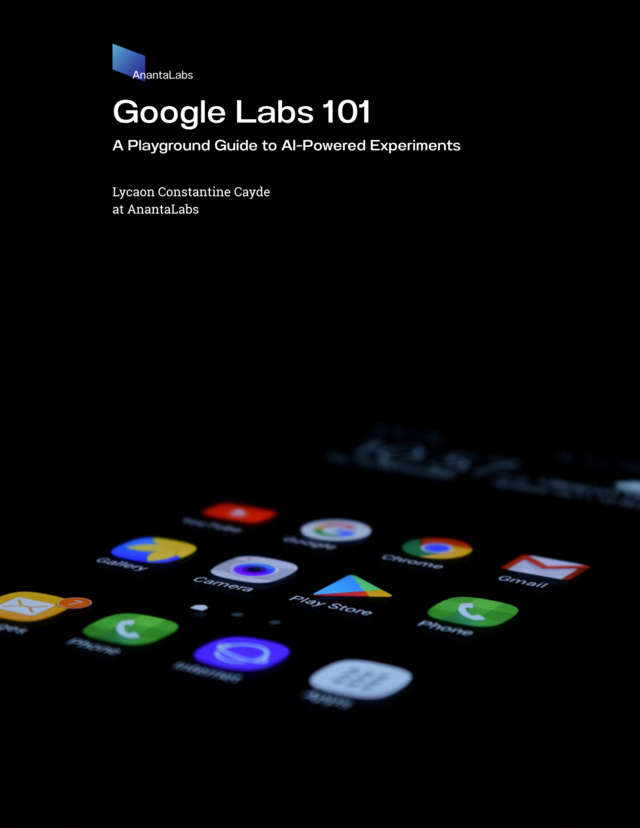 Google Labs 101: A Playground Guide to… [PDF/iPad/Kindle]