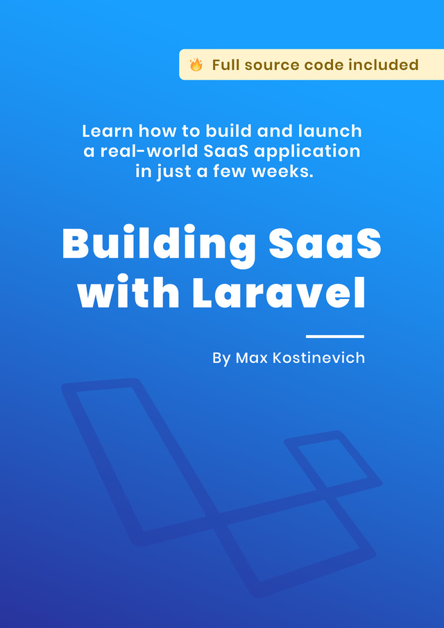 Building SaaS with… by Max Kostinevich [Leanpub PDF/iPad/Kindle]