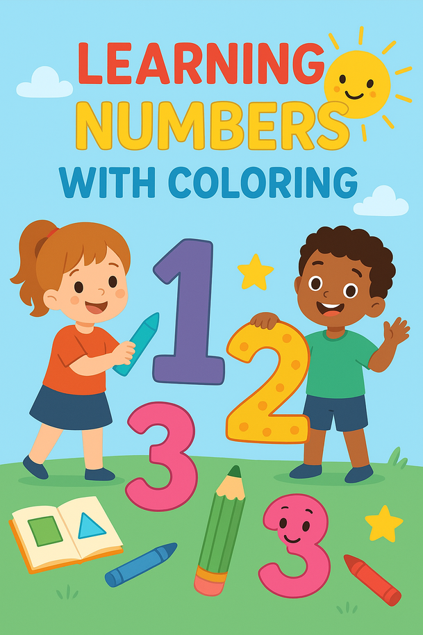 Learning Numbers Through Coloring Book - For… [PDF/iPad/Kindle]
