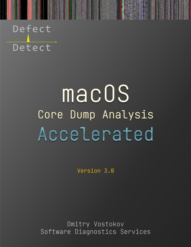 Accelerated macOS Core Dump… by Dmitry Vostokov [PDF/iPad/Kindle]