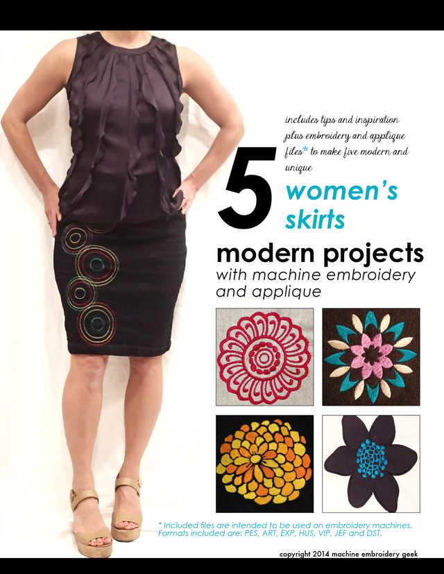 Modern Machine Embroidery Projects [Leanpub PDF/iPad/Kindle]