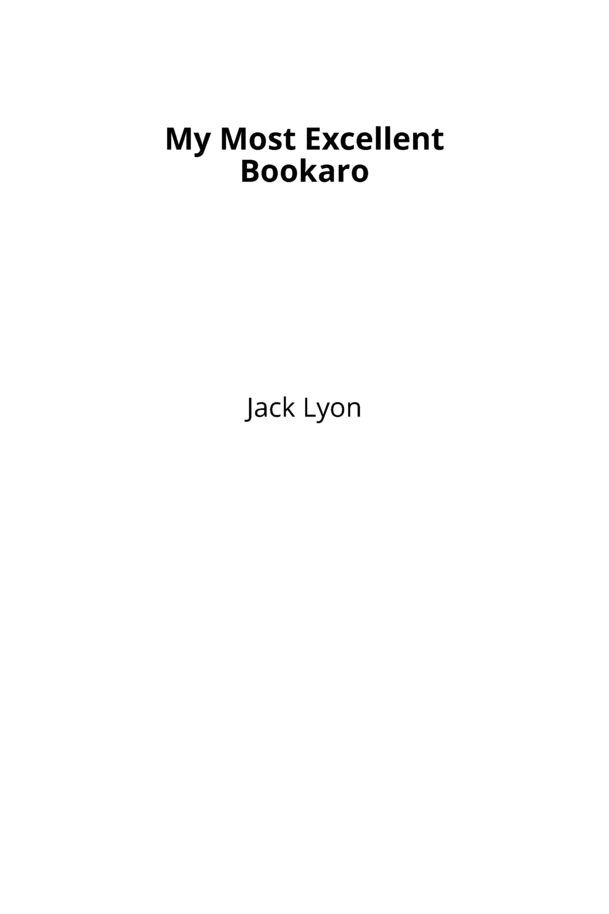 My Most Excellent Bookaro [Leanpub PDF/iPad/Kindle]