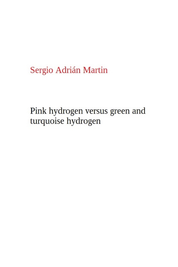 Pink hydrogen versus green and turquoise… [PDF/iPad/Kindle]