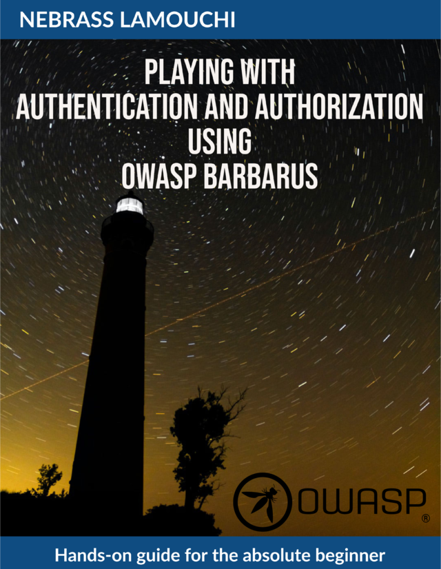 Playing with OWASP… by Nebrass Lamouchi [Leanpub PDF/iPad/Kindle]