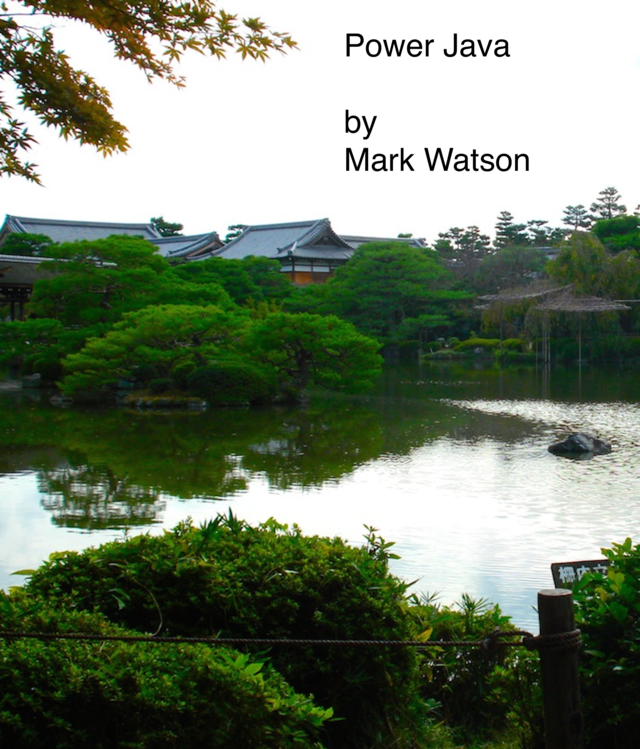 Power Java by Mark Watson [Leanpub PDF/iPad/Kindle]