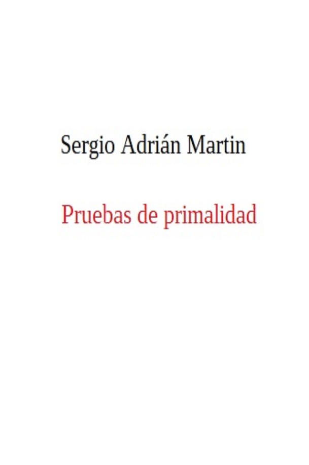 Pruebas de… por Sergio Adrian Martin [Leanpub PDF/iPad/Kindle]