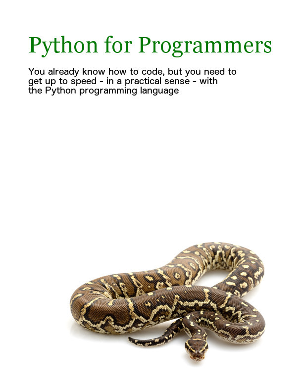 Python for… by Mark McDonnell [Leanpub PDF/iPad/Kindle]