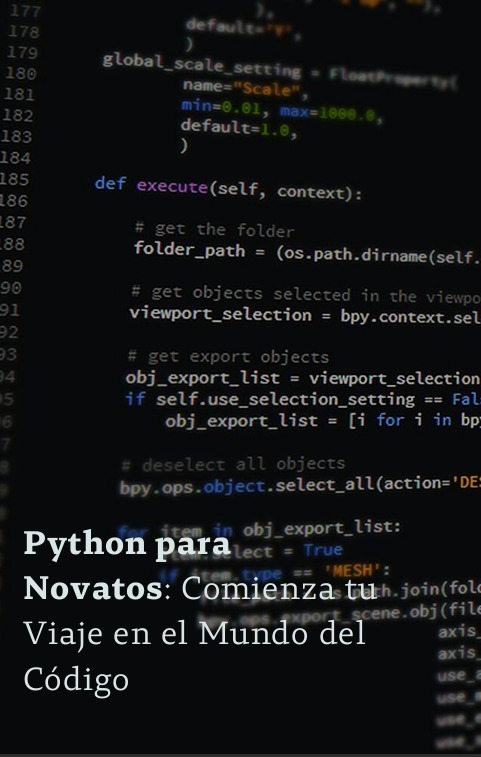 Python para Novatos [Leanpub PDF/iPad/Kindle]