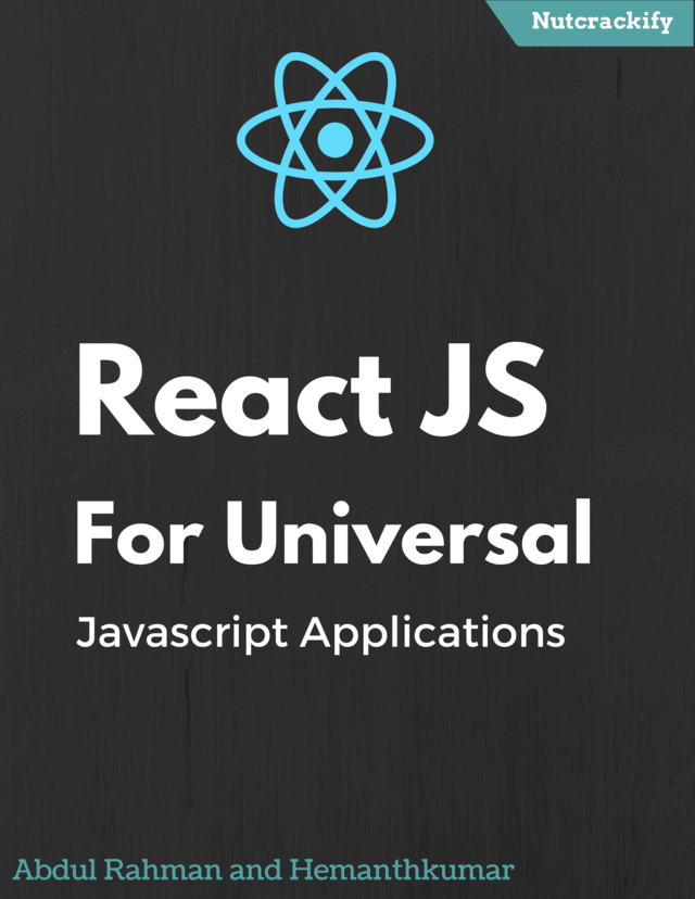 React JS for… by Abdul Rahman and Hemanthkumar [PDF/iPad/Kindle]