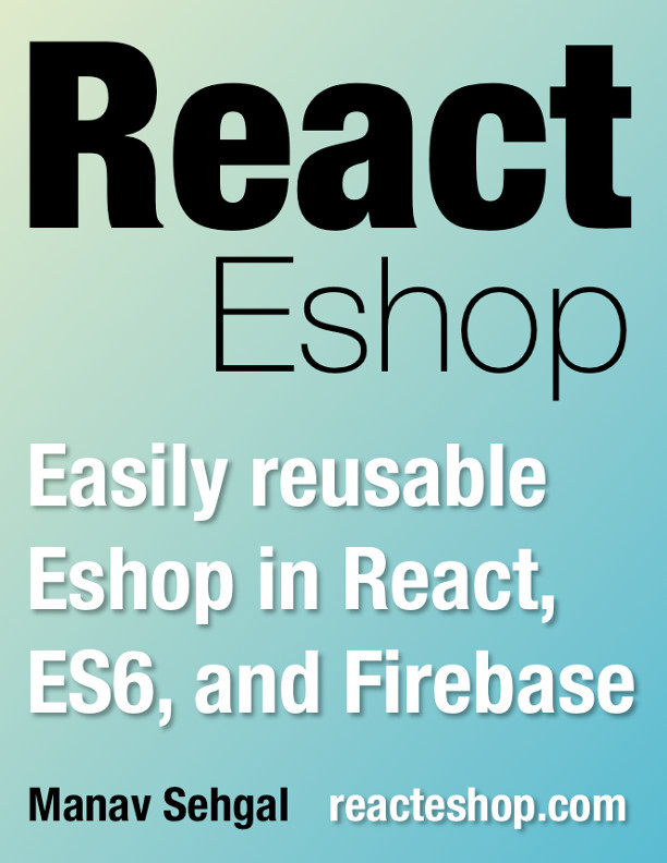 React Eshop by Manav Sehgal [Leanpub PDF/iPad/Kindle]