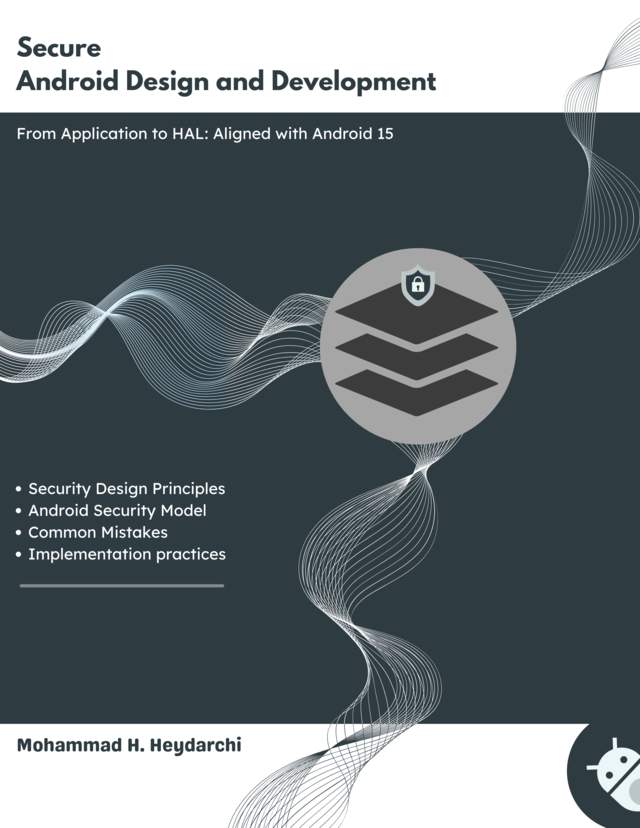 Secure Android… by Mohammad Hossein Heydarchi [PDF/iPad/Kindle]