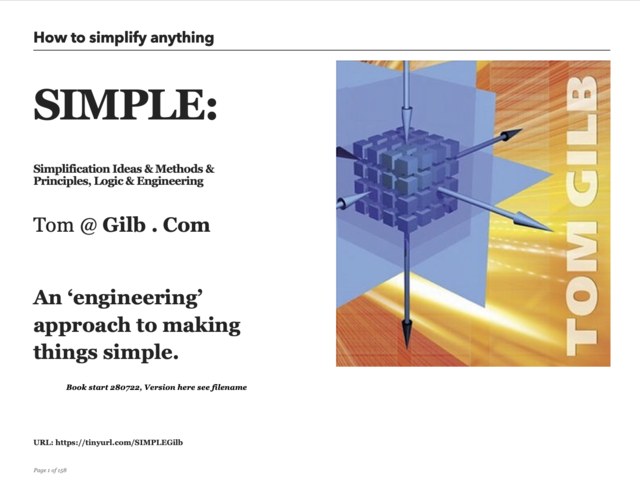 SIMPLE by Tom Gilb [Leanpub PDF/iPad/Kindle]