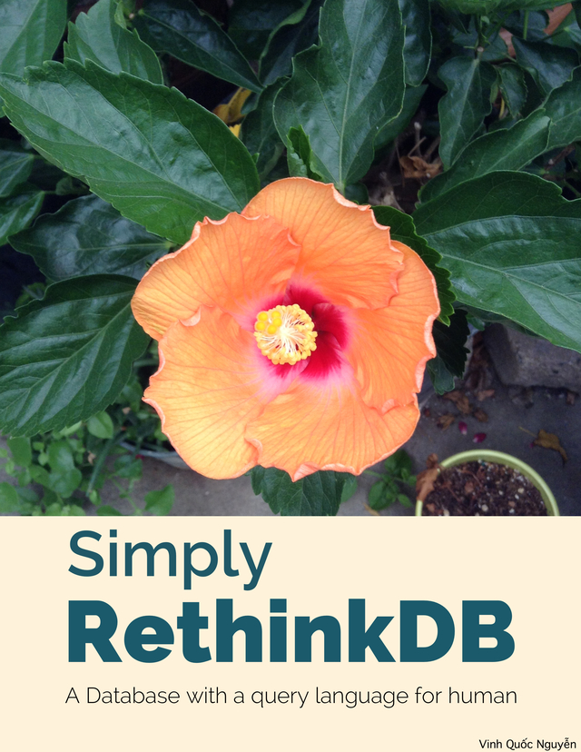 Simply RethinkDB by Vinh Quốc Nguyễn [Leanpub PDF/iPad/Kindle]