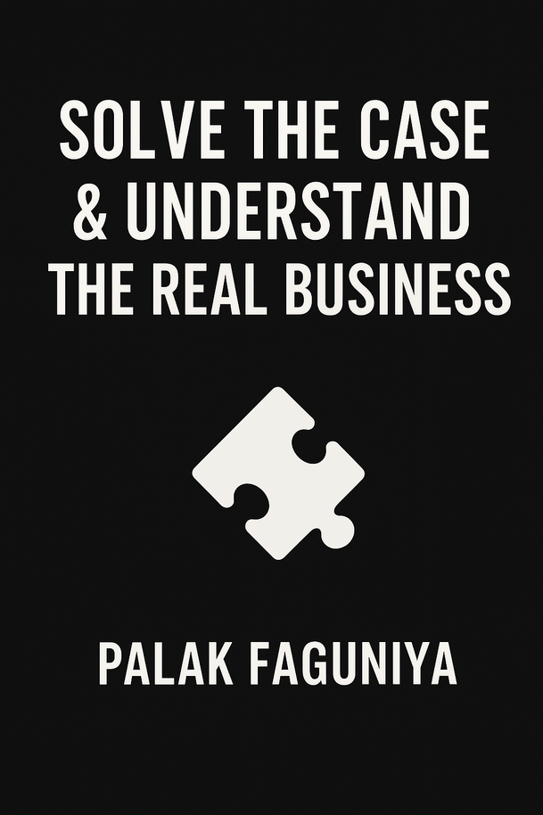 Solve The Case & Understand The Real… [Leanpub PDF/iPad/Kindle]