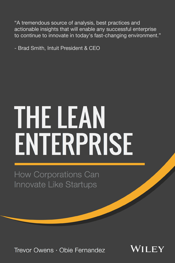 Lean Enterprise by Trevor Owens et al. [Leanpub PDF/iPad/Kindle]