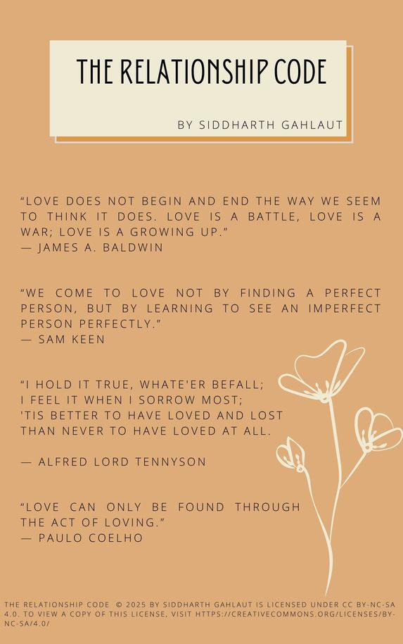 Relationship Code by Siddharth Gahlaut [Leanpub PDF/iPad/Kindle]