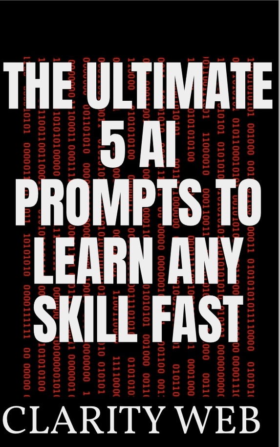 ultimate 5 AI prompts to learn any skill fast [PDF/iPad/Kindle]