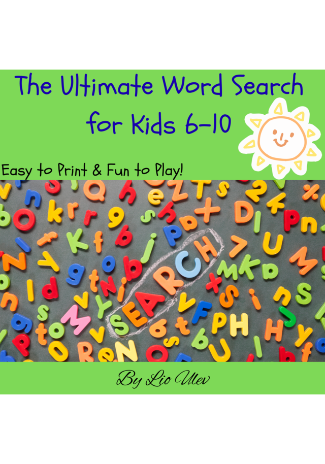 Ultimate Word Search for Kids 6-10 by Liul [PDF/iPad/Kindle]