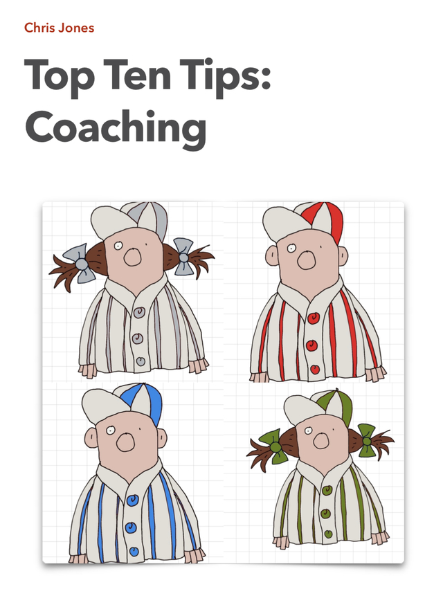 Top Ten Tips: Coaching [Leanpub PDF/iPad/Kindle]