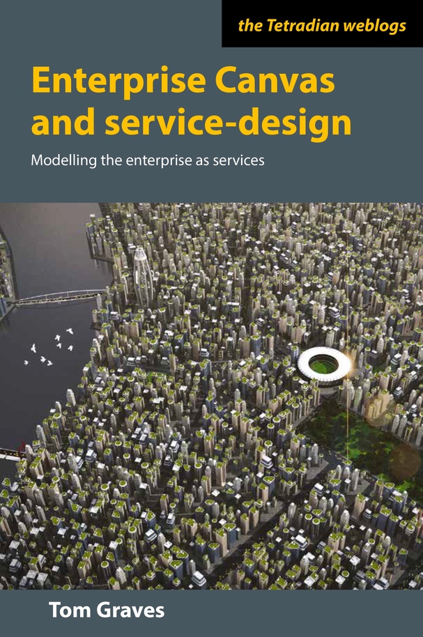 Enterprise Canvas and… by Tom Graves [Leanpub PDF/iPad/Kindle]