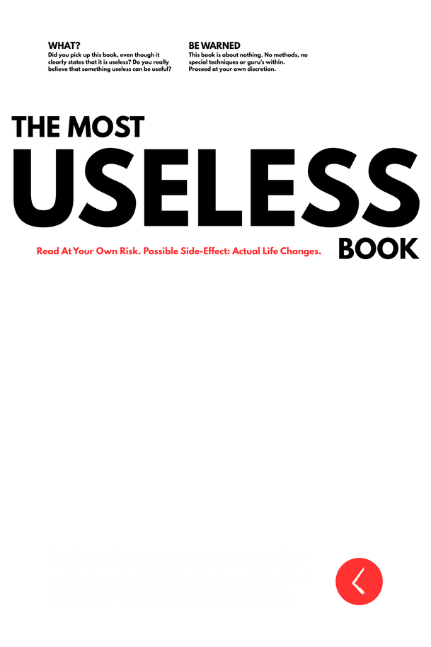 The Most Useless Book by Dmitri Sarle [Leanpub PDF/iPad/Kindle]