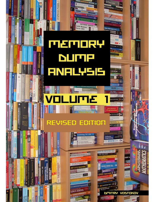 Memory Dump Analysis… by Dmitry Vostokov [PDF/iPad/Kindle]