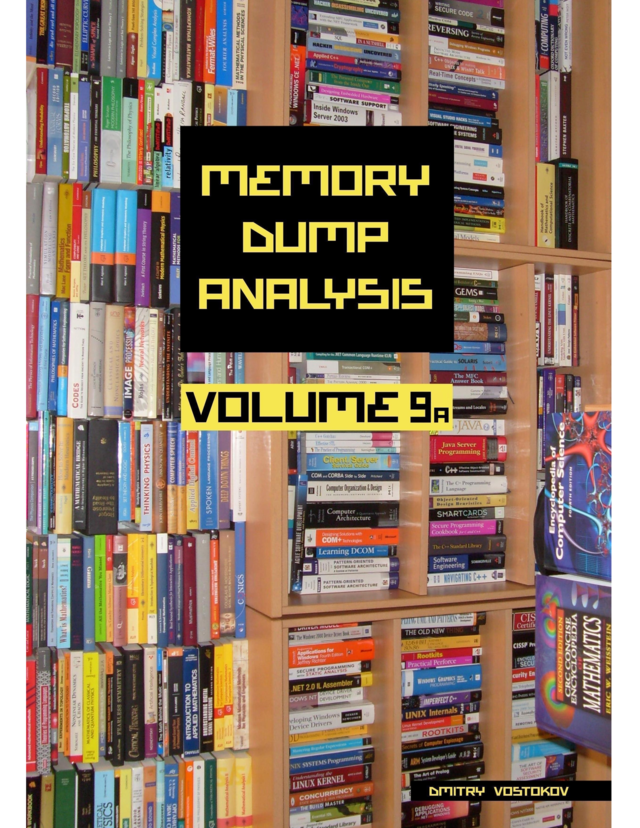 Memory Dump Analysis… by Dmitry Vostokov [PDF/iPad/Kindle]