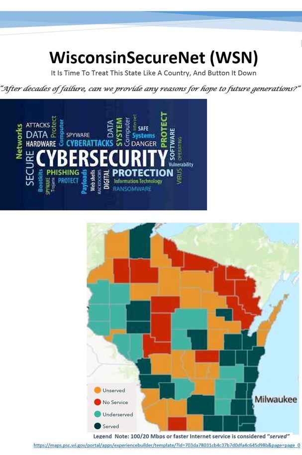 WisconsinSecureNet (WSN) [Leanpub PDF/iPad/Kindle]