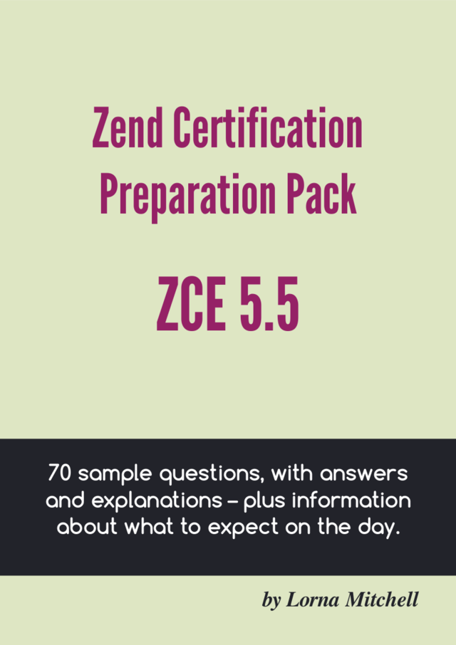 Zend Certification… by Lorna Mitchell [PDF/iPad/Kindle]